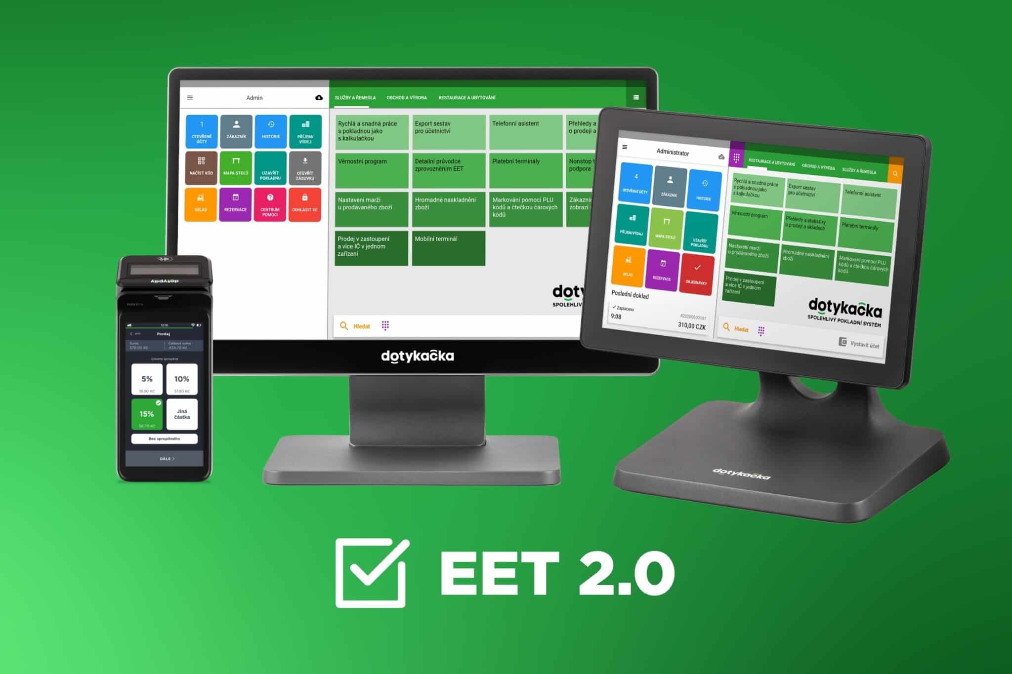 EET 2.0 | Dotykačka